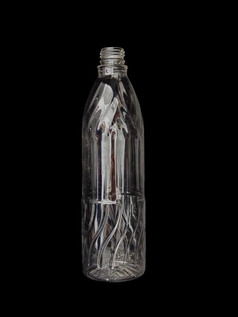 Bouteille Ronde En PET 1L | Tunicaplast